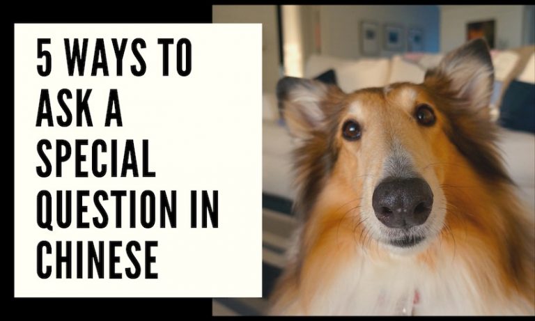 5 Ways to Ask a Special Question in Chinese | That's Mandarin