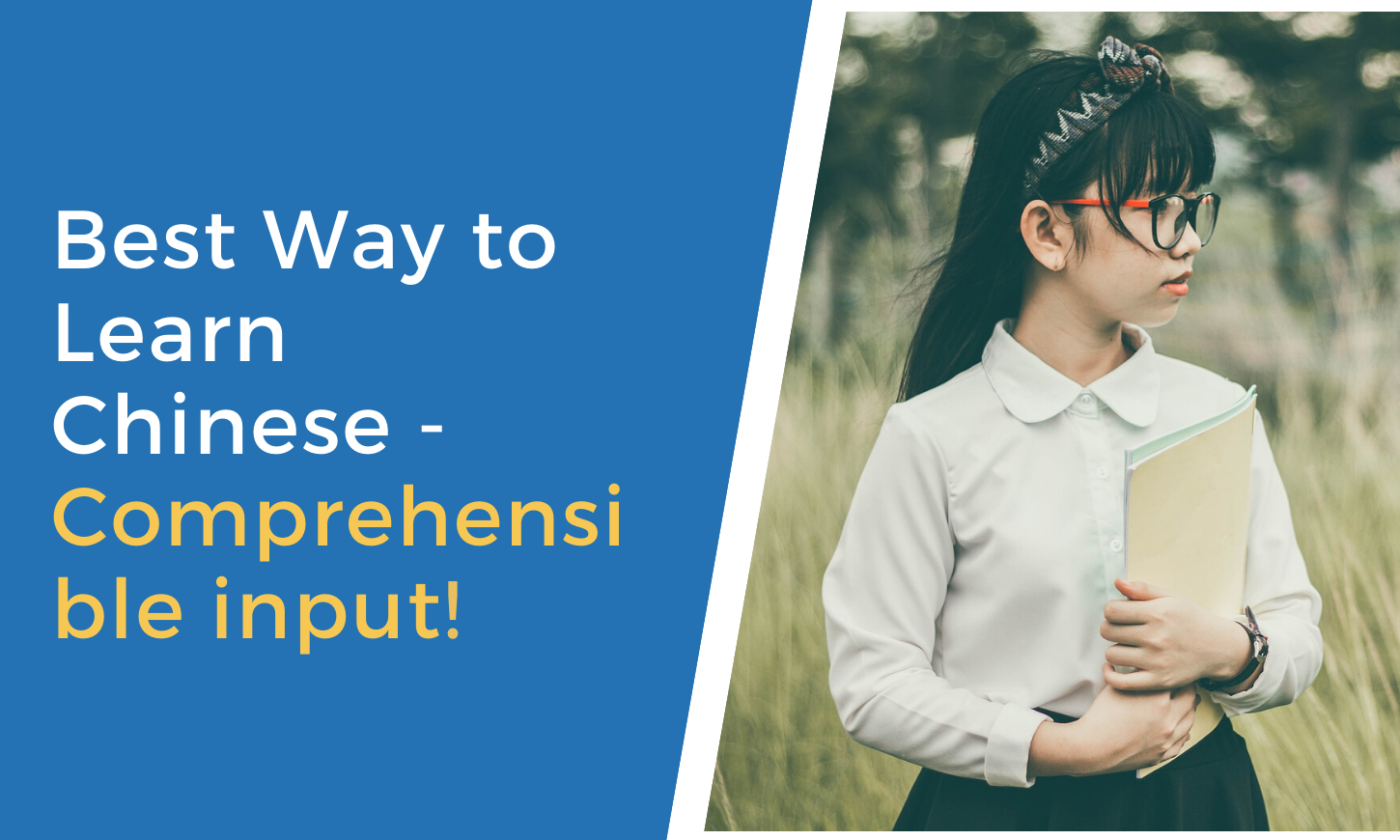 What Is the Best Way to Learn Chinese? Comprehensible Input! | That's ...