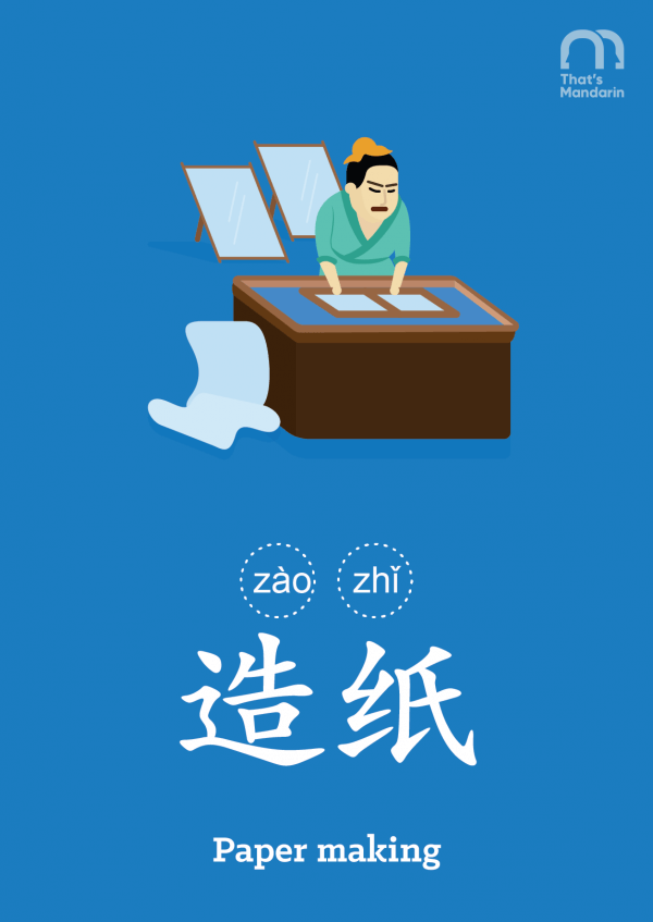 Link Words: The 4 Great Chinese Inventions | That's Mandarin